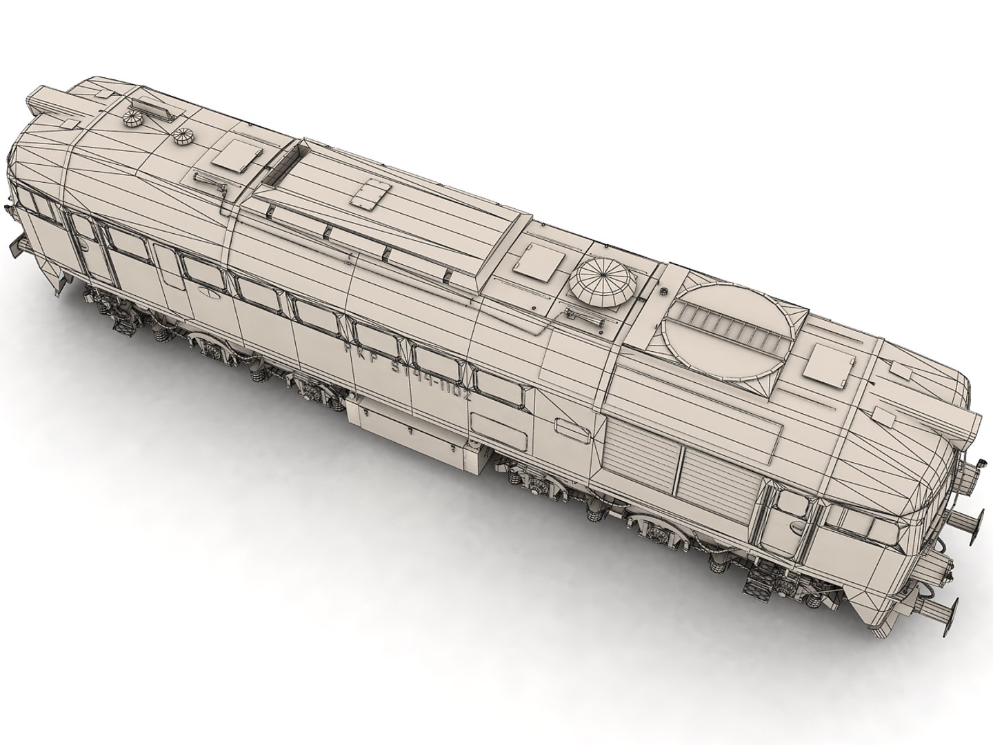 Diesel Locomotive St44 Max