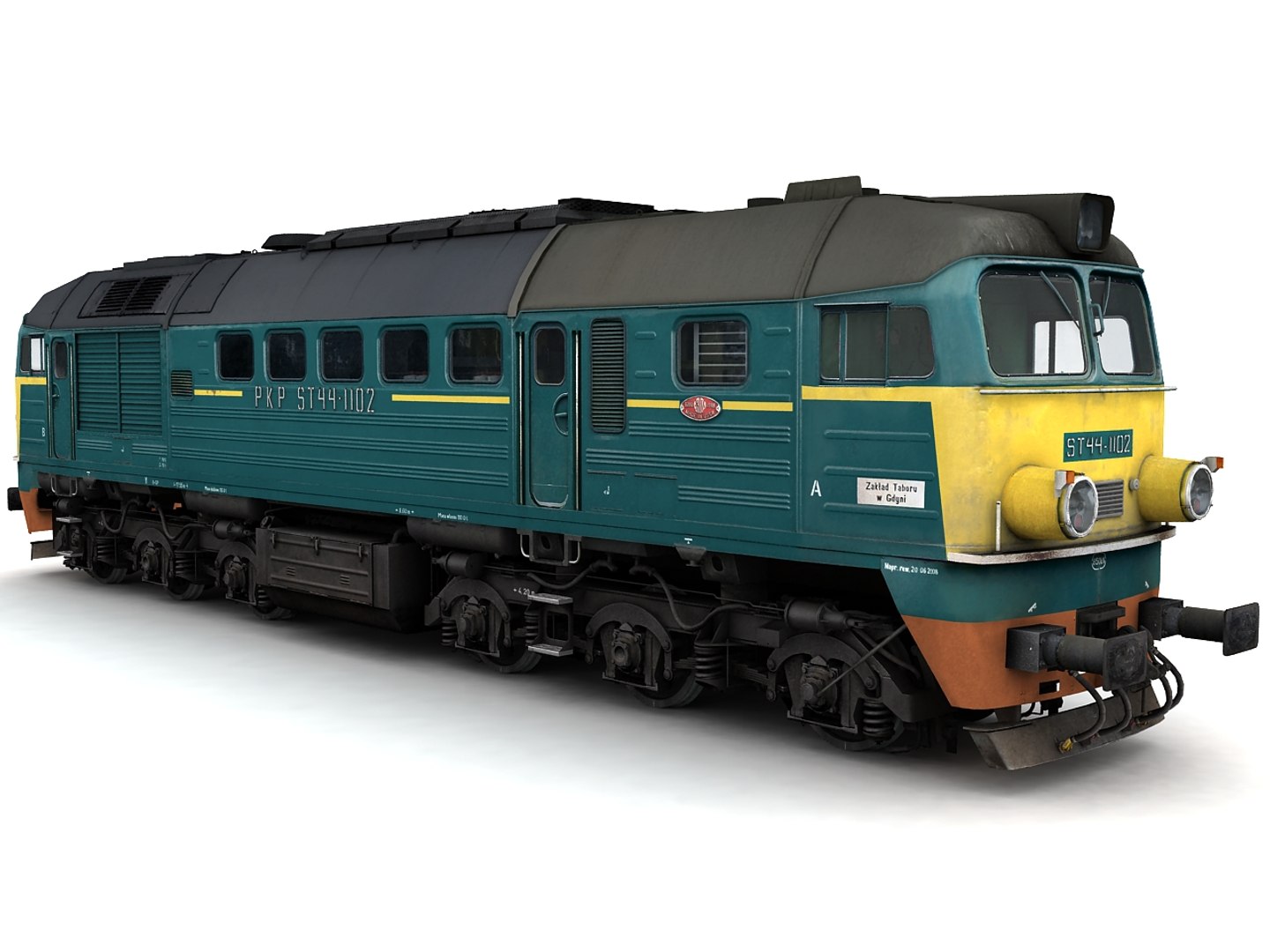 Diesel Locomotive St44 Max