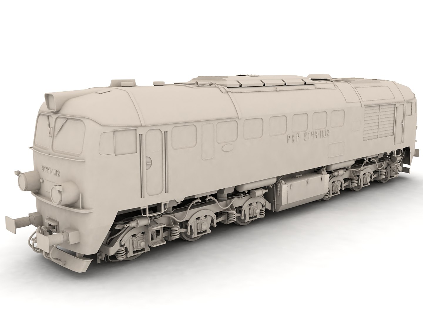 Diesel Locomotive St44 Max