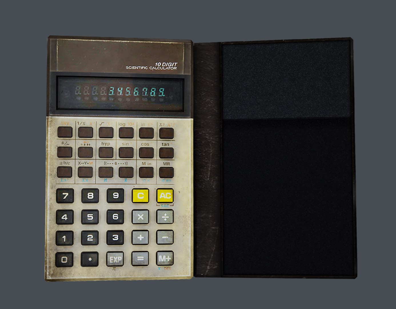 3d 3ds Ready Old Calculator