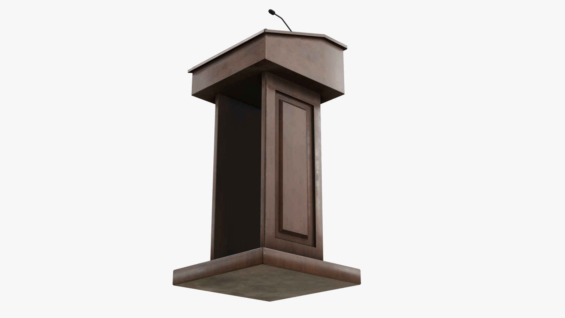 3D Model Podium Furniture - TurboSquid 1695498