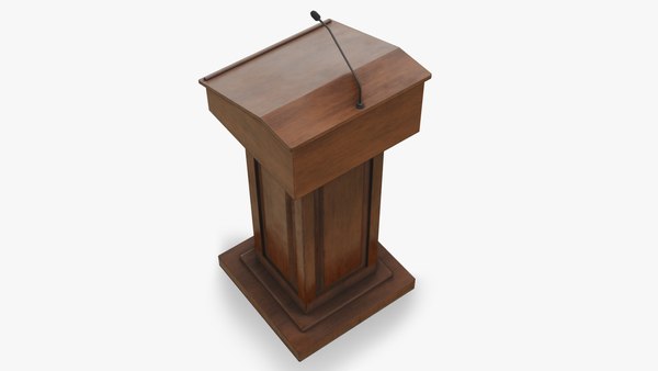 3D model podium furniture - TurboSquid 1695498