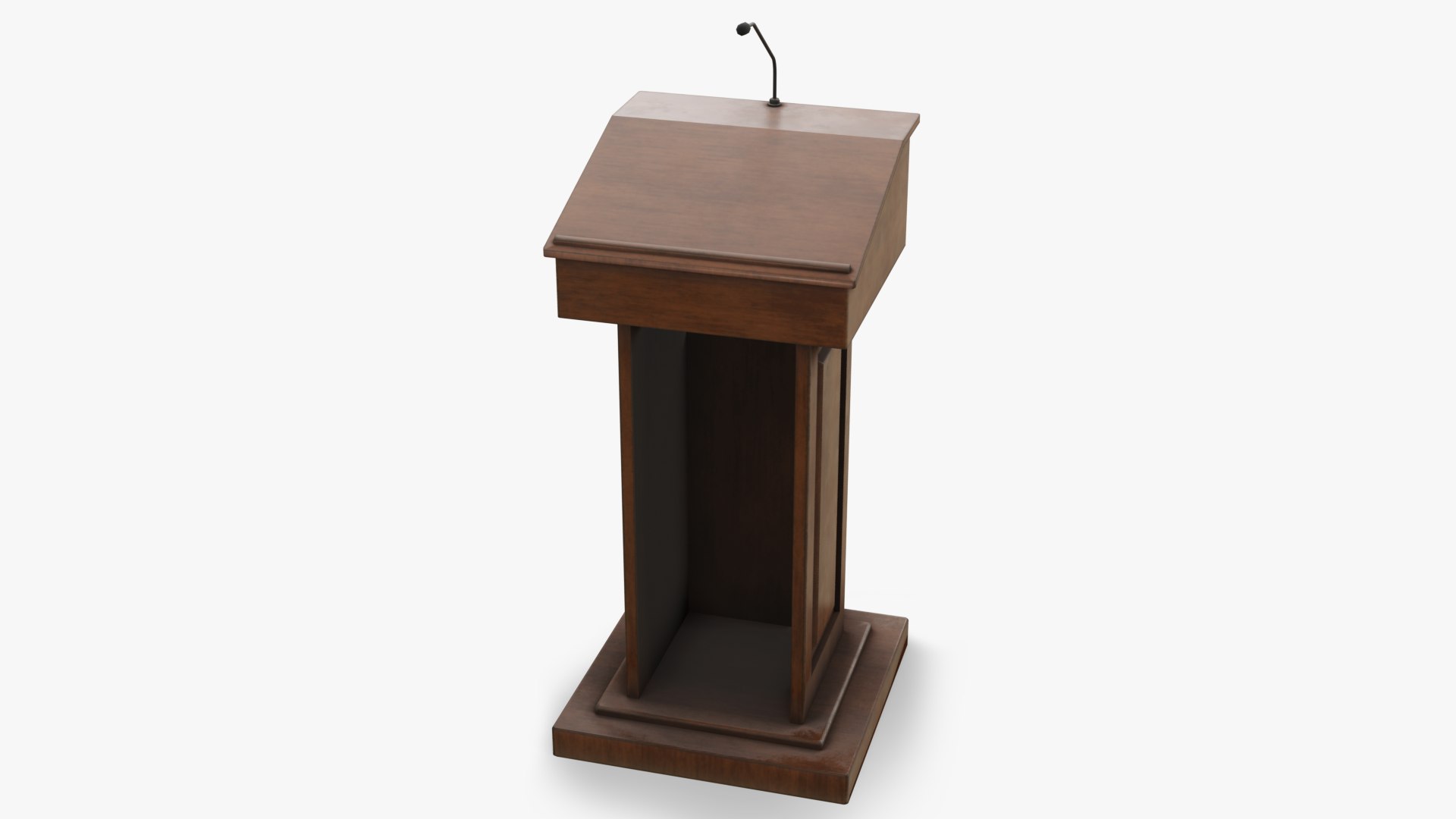 3D Model Podium Furniture - TurboSquid 1695498