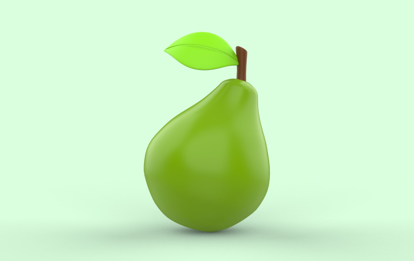 Pear Model Low-poly 3D Model 3D - TurboSquid 2338777