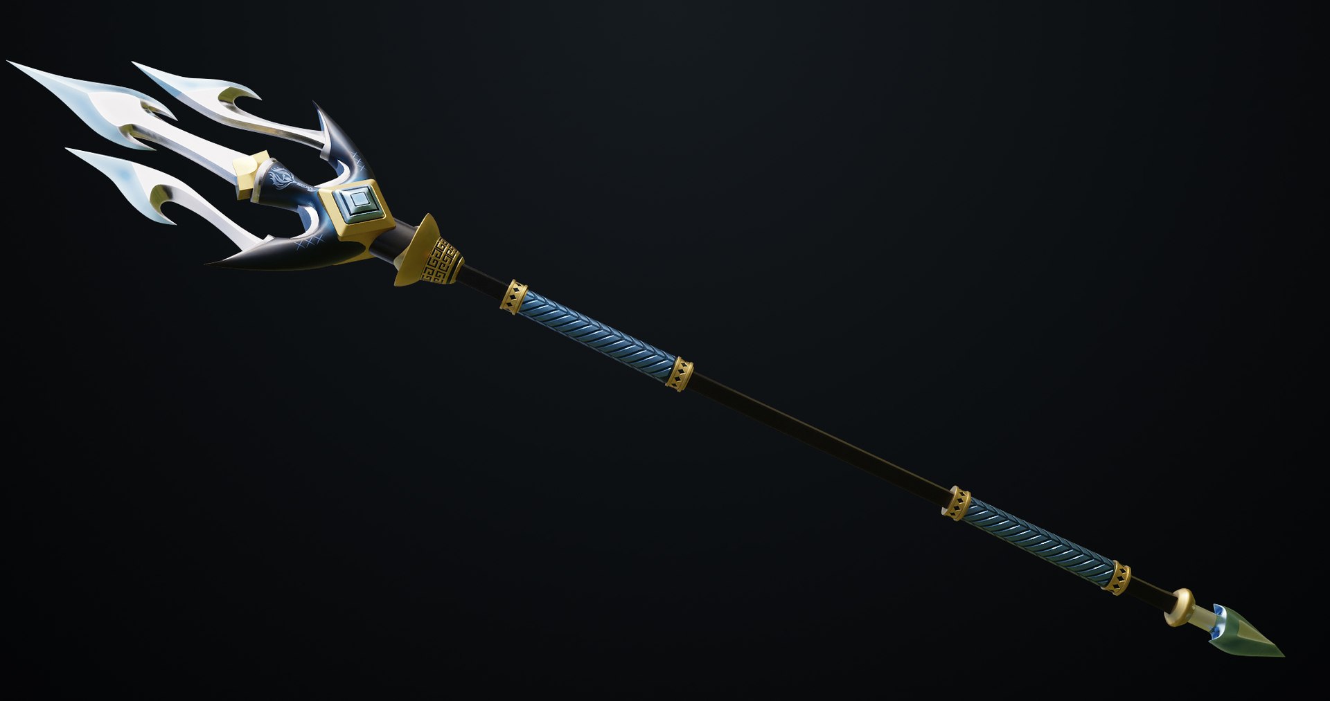 3D Fantasy Trident 03 All PBR Unity UE Textures - TurboSquid 2020905