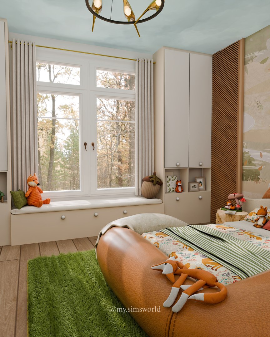 3D Fink Kids Room Blender Scene - TurboSquid 2490294