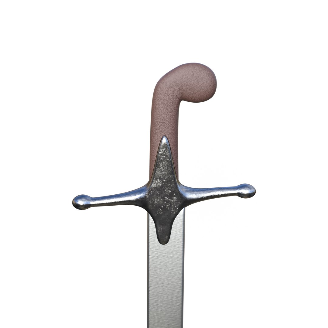 3D Model Turkish Sword - TurboSquid 1637935