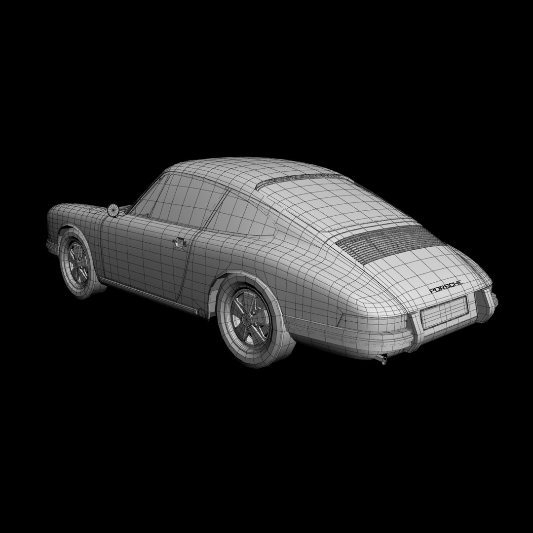 3d Porsche 911 901 Model