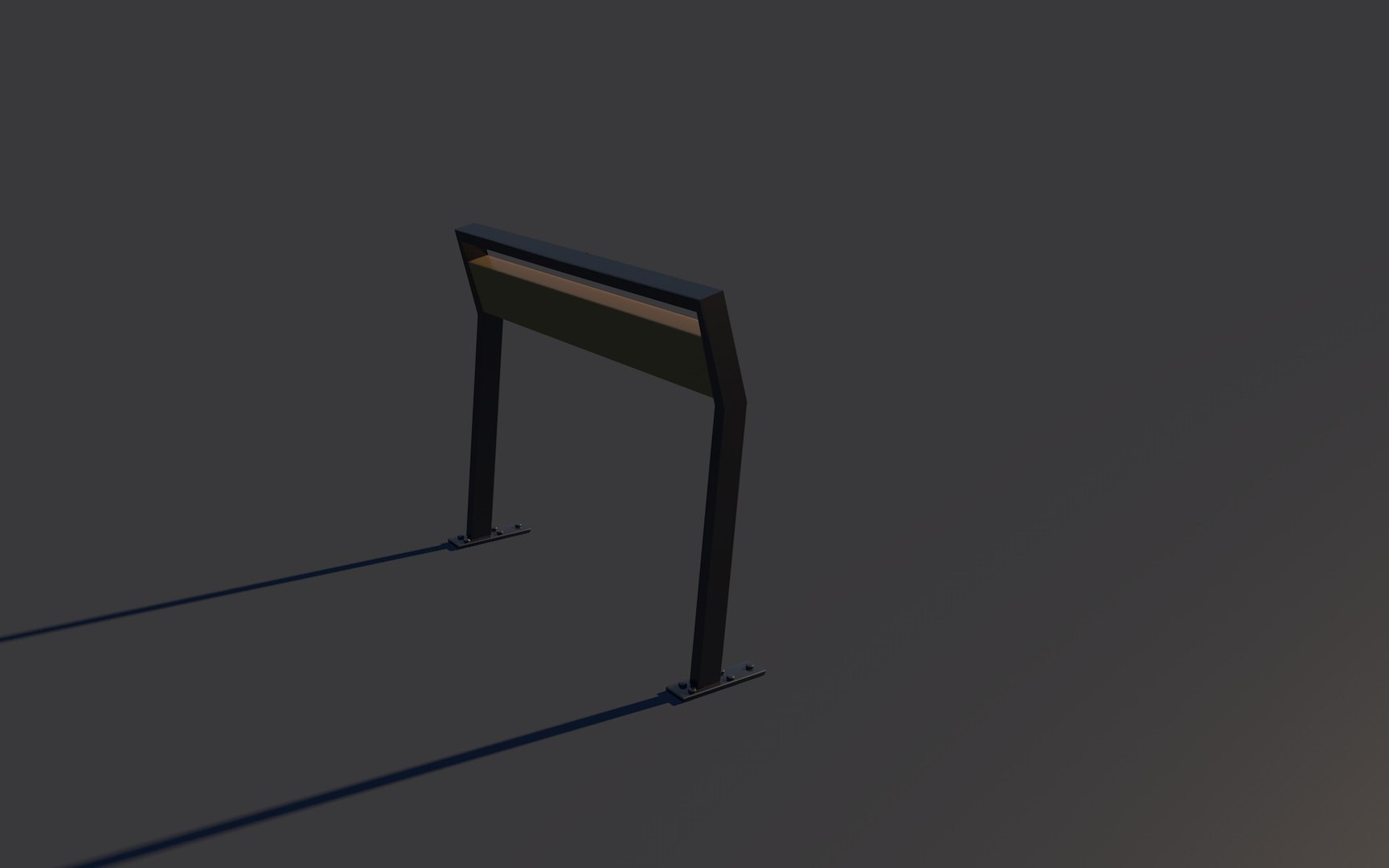 3D Model Japanese Leaning Bar Outdoor - TurboSquid 1984170