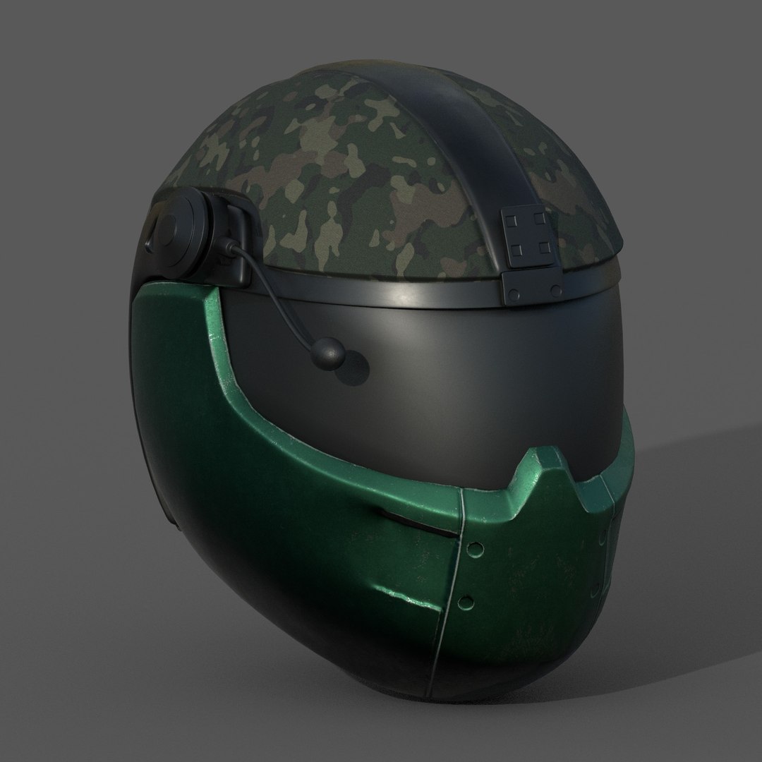 Helmet Sci Fi 3D - TurboSquid 1519999