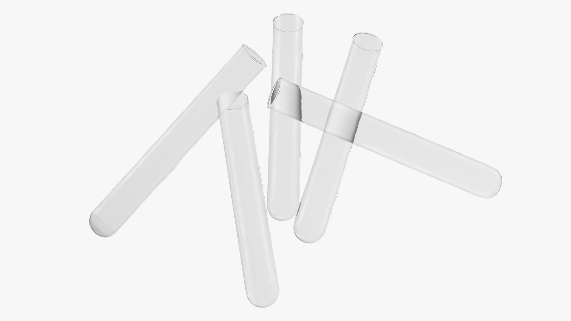 Test Tubes 3D Model - TurboSquid 1543255