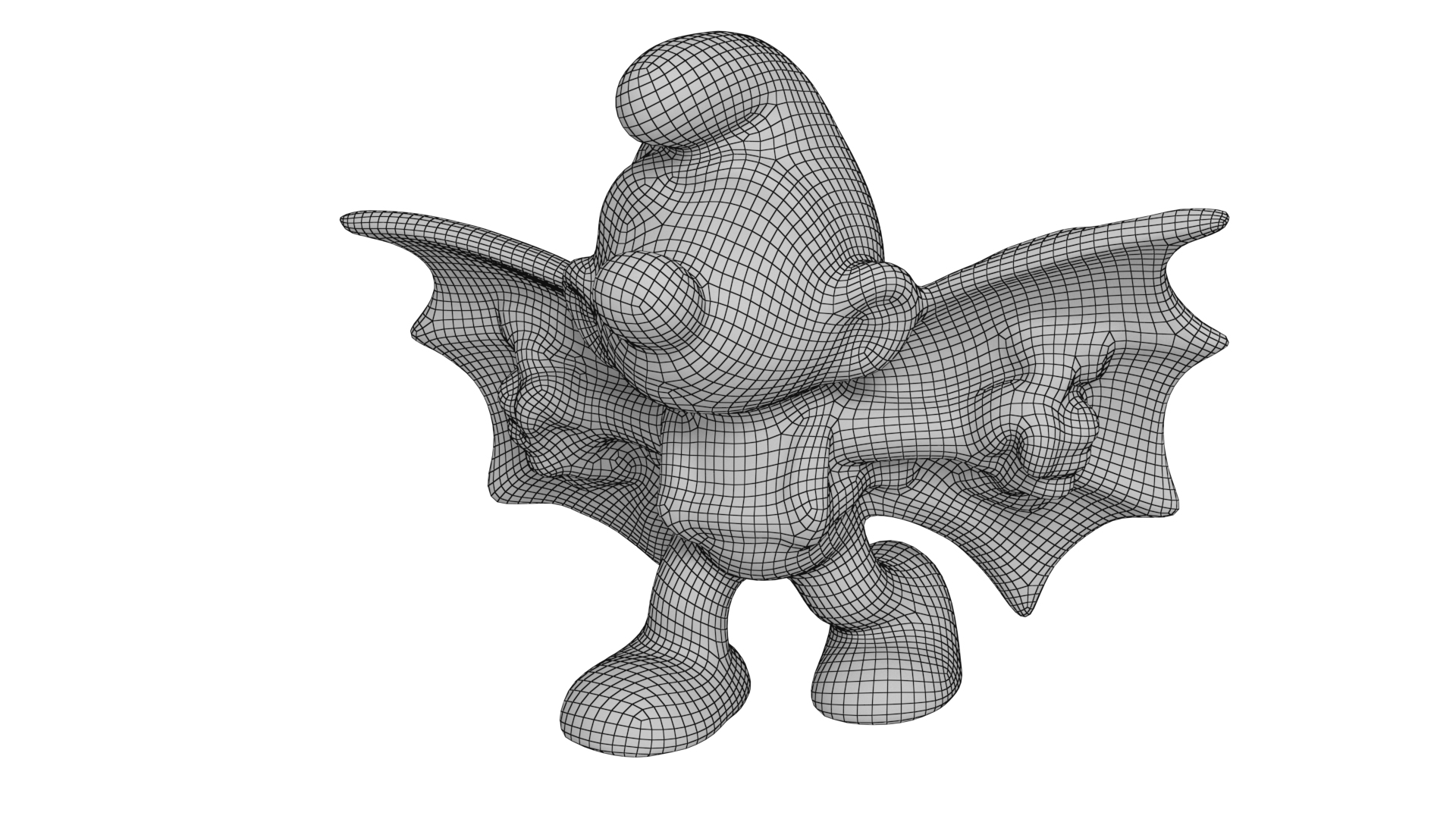 Smurf Flying Wings model - TurboSquid 1853574