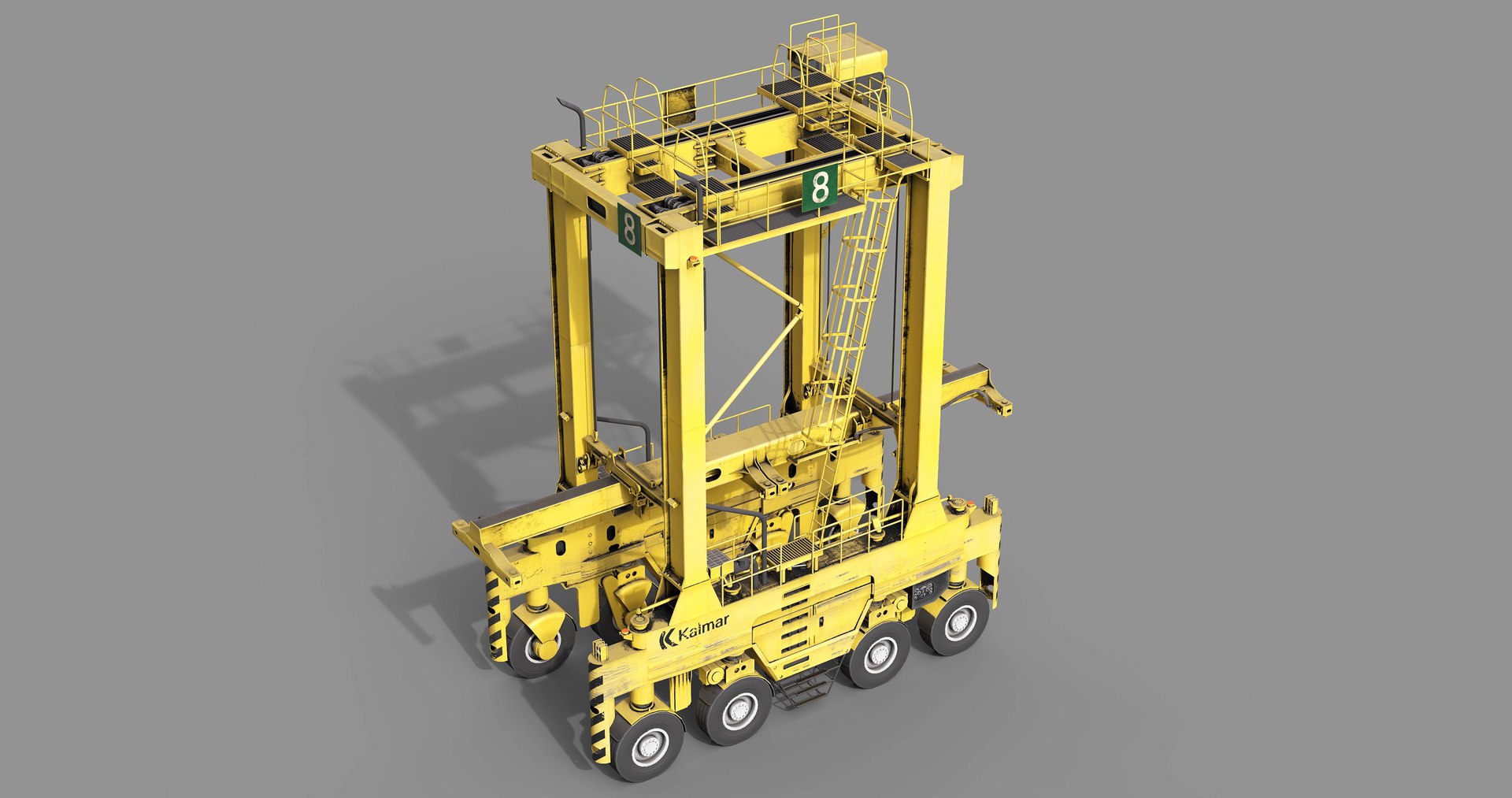 Straddle Carrier 3D - TurboSquid 2173119