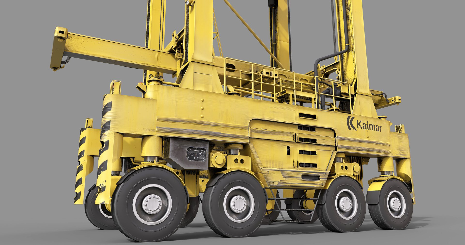 Straddle Carrier 3D - TurboSquid 2173119