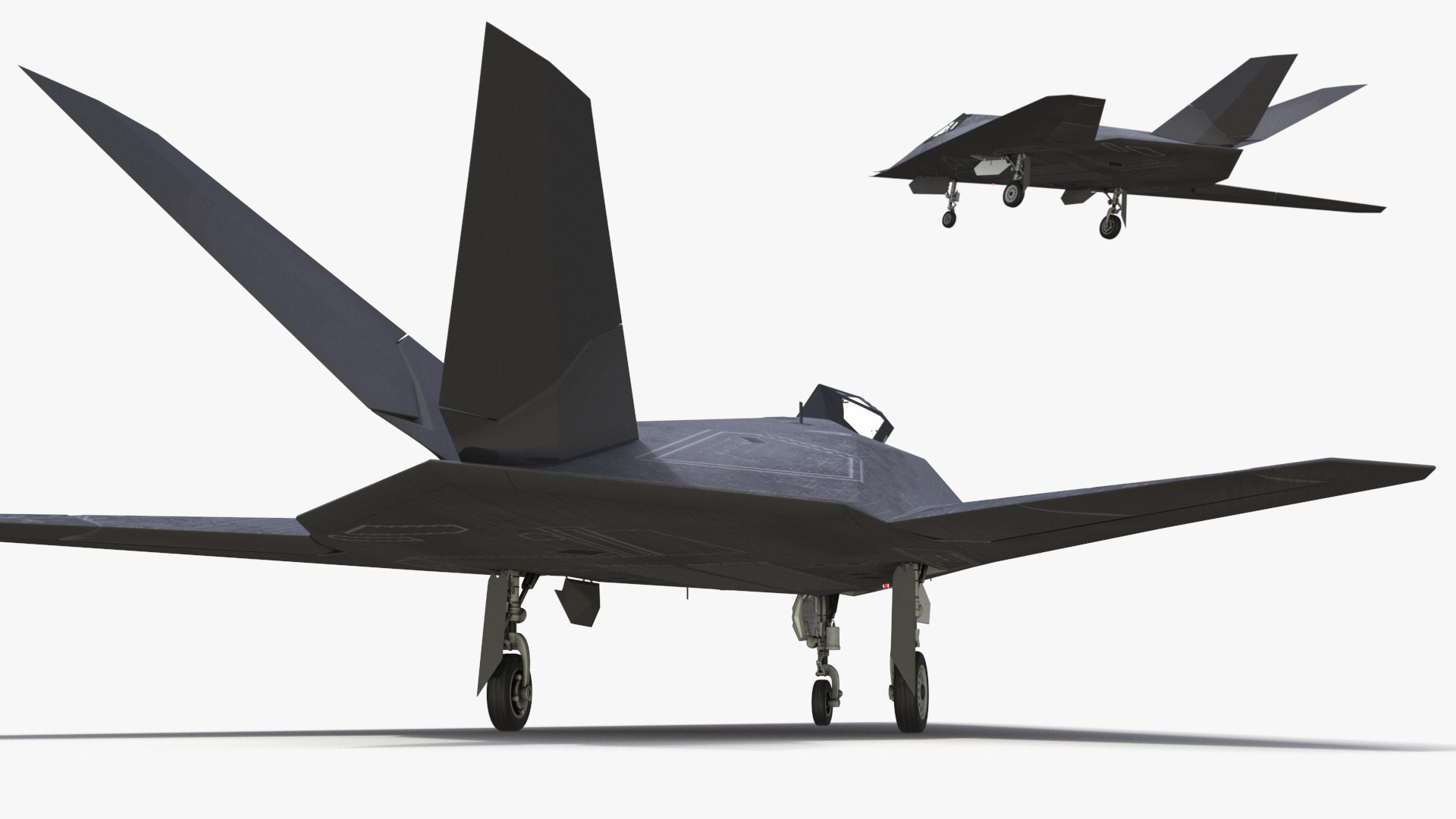 Combat Stealth Fighter Jet 3D Model - TurboSquid 2320851