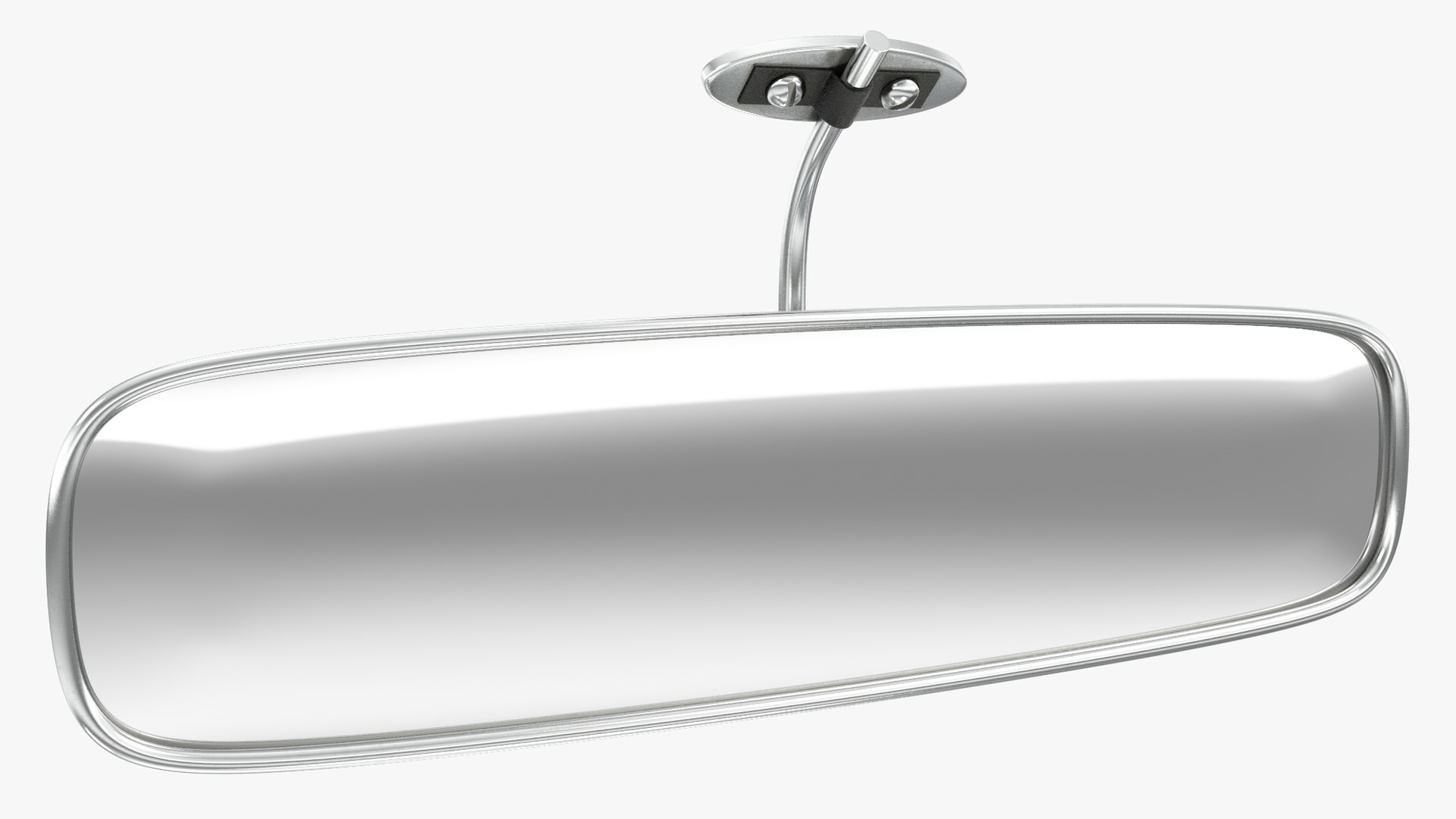 3D Model Retro Rear View Mirror V1 - TurboSquid 2066258