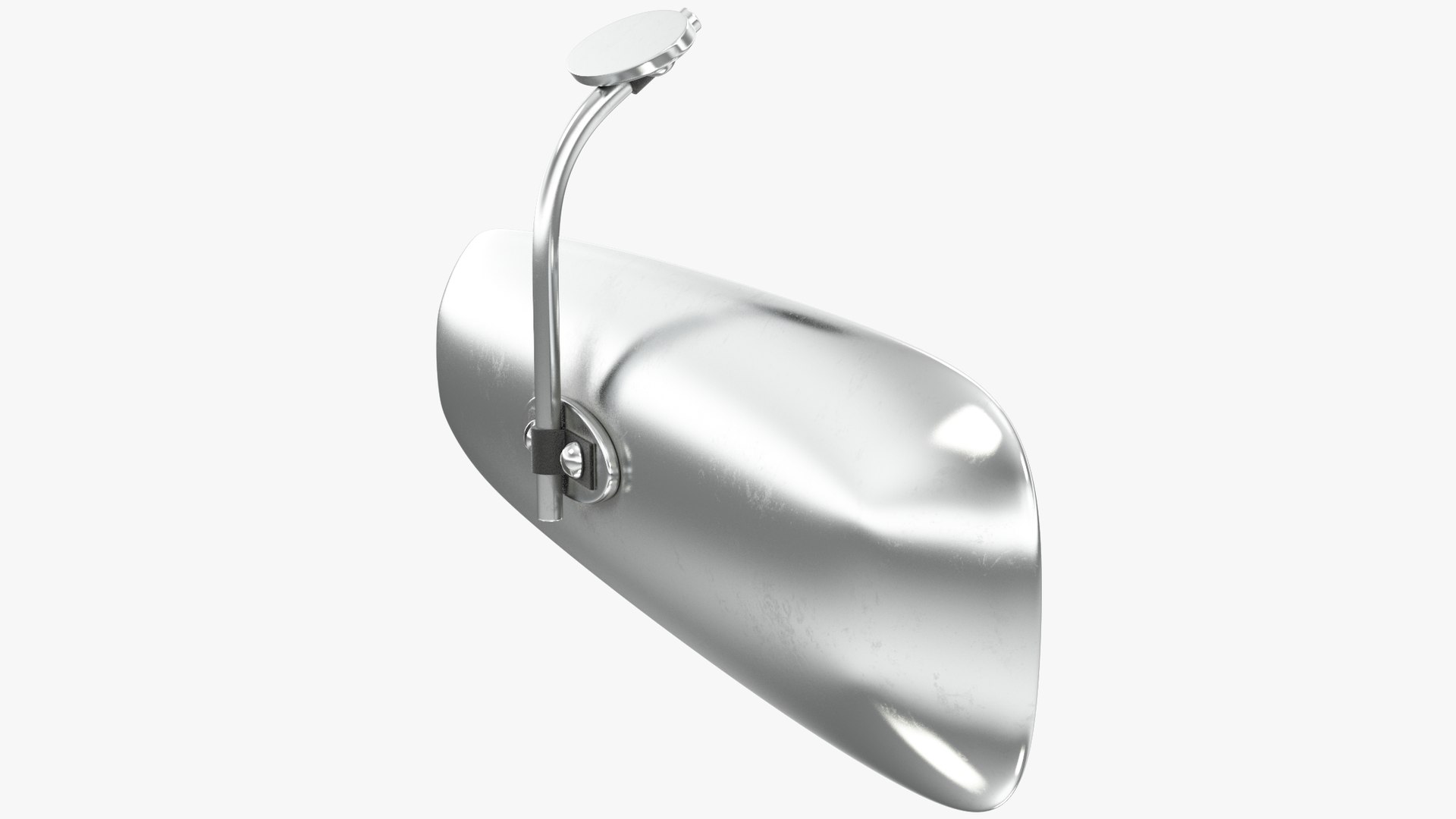 3D Model Retro Rear View Mirror V1 - TurboSquid 2066258