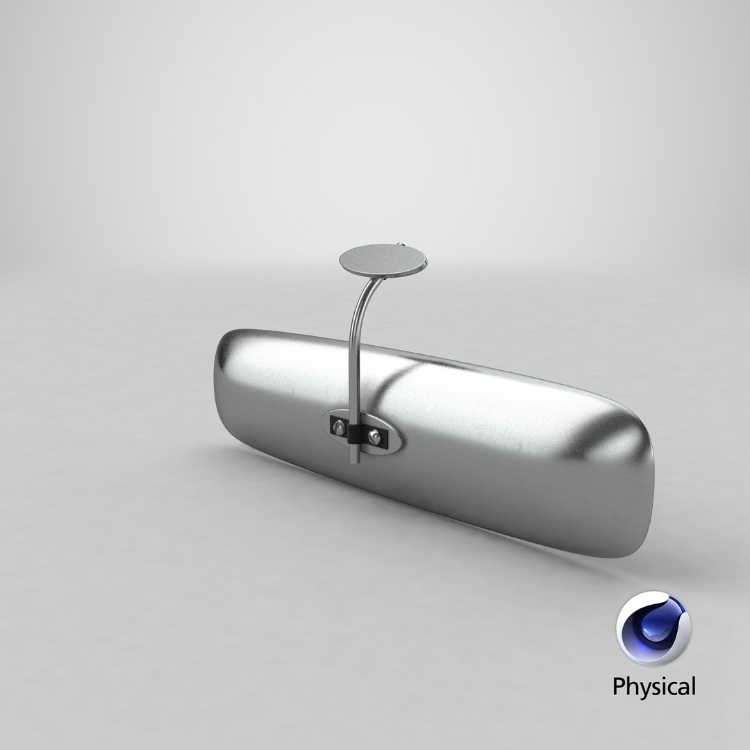 3D model Retro Rear View Mirror V1 - TurboSquid 2066258