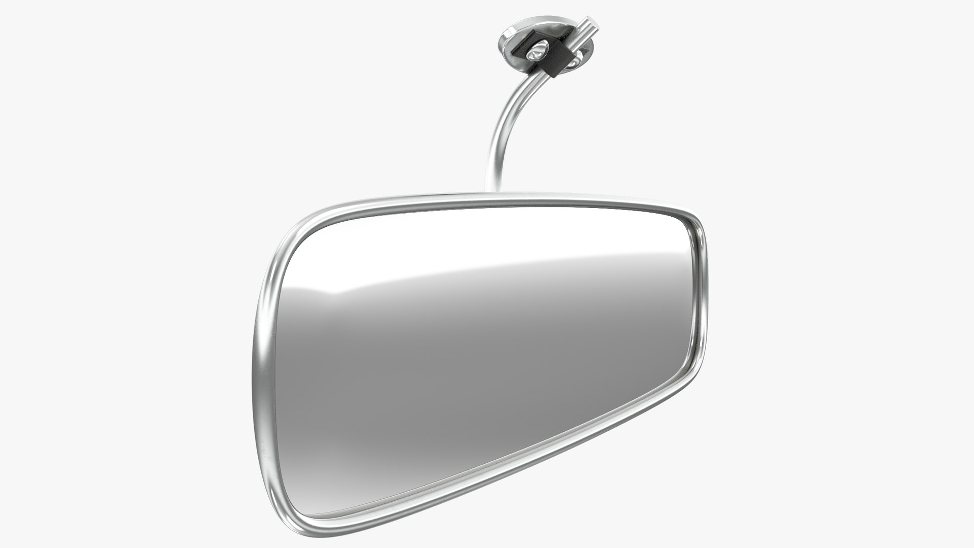 3D Model Retro Rear View Mirror V1 - TurboSquid 2066258