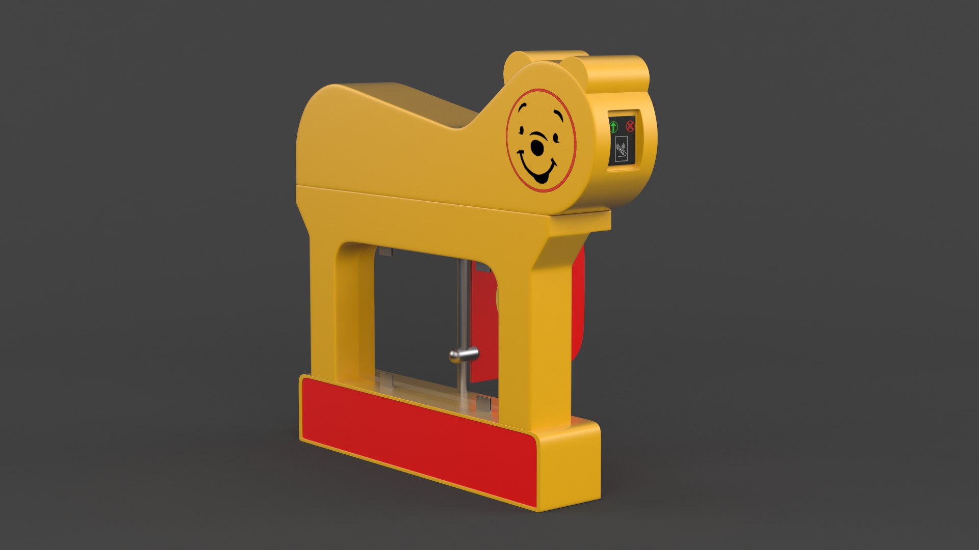 3D Turnstile Gate - TurboSquid 2080271