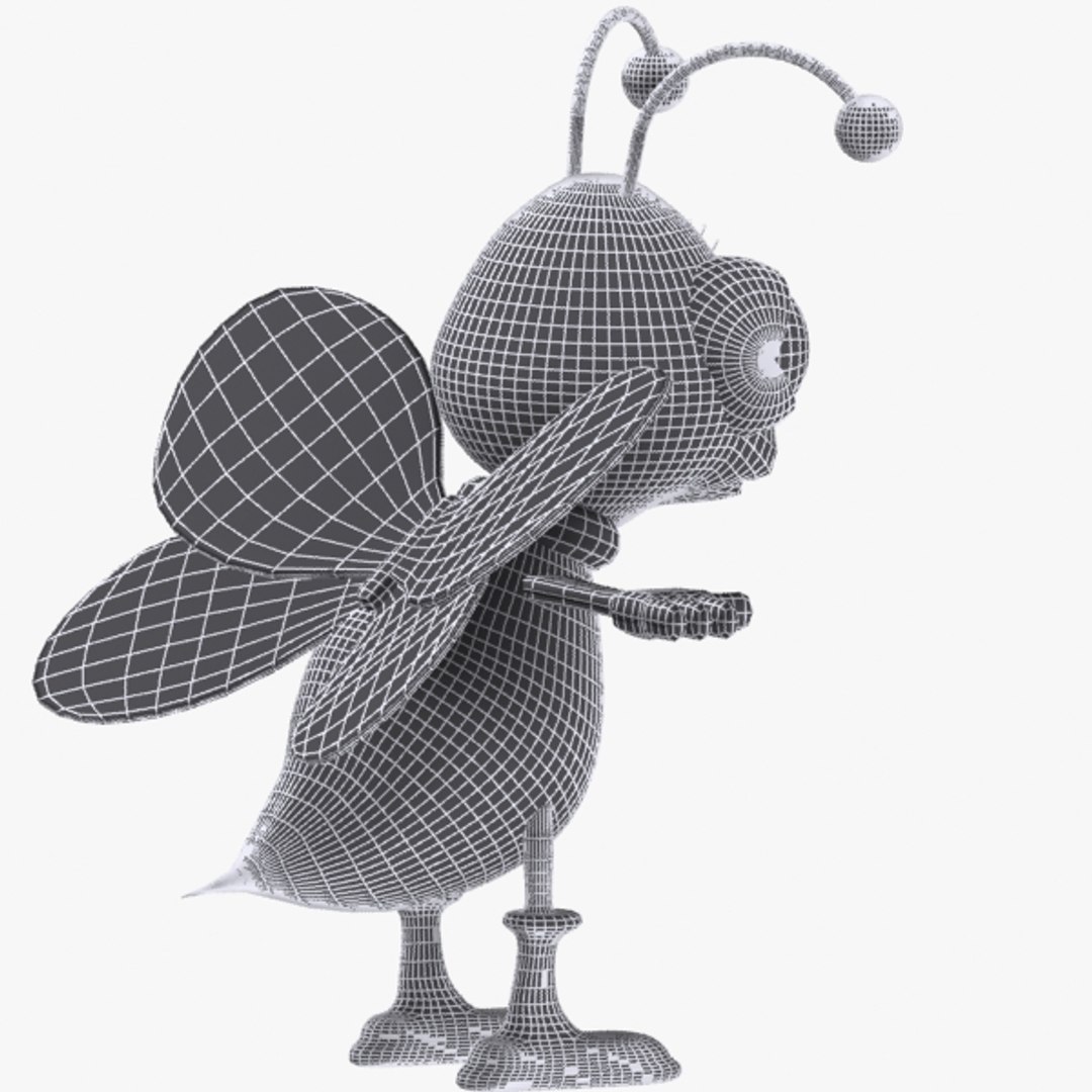 3d Bee Character