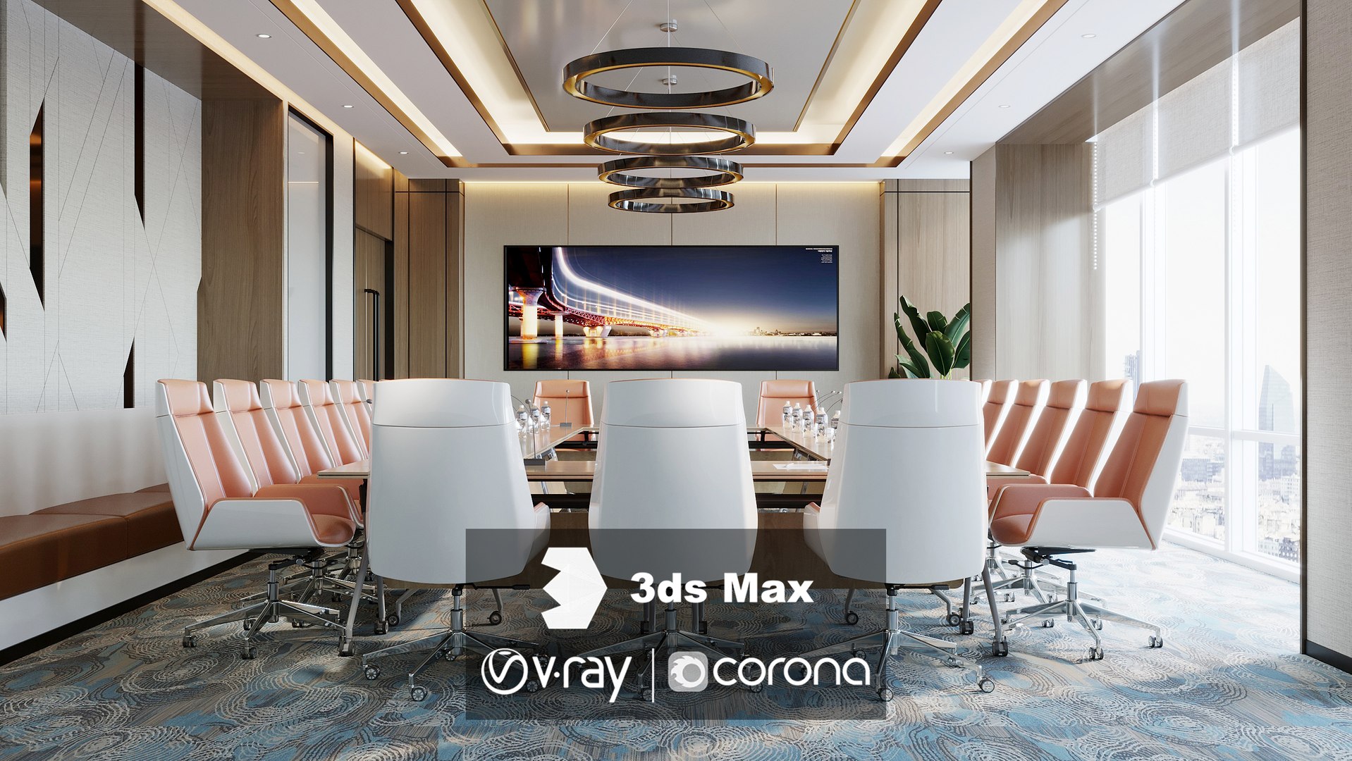 modelo 3d board room - TurboSquid 2028539