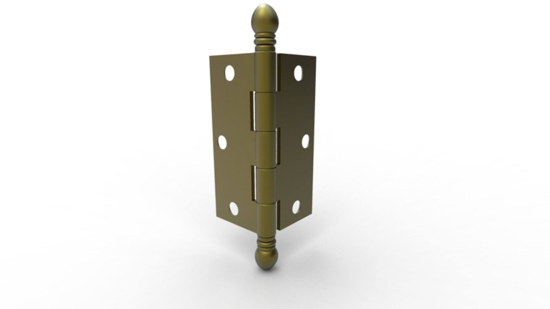 Door Hinge 3d Model