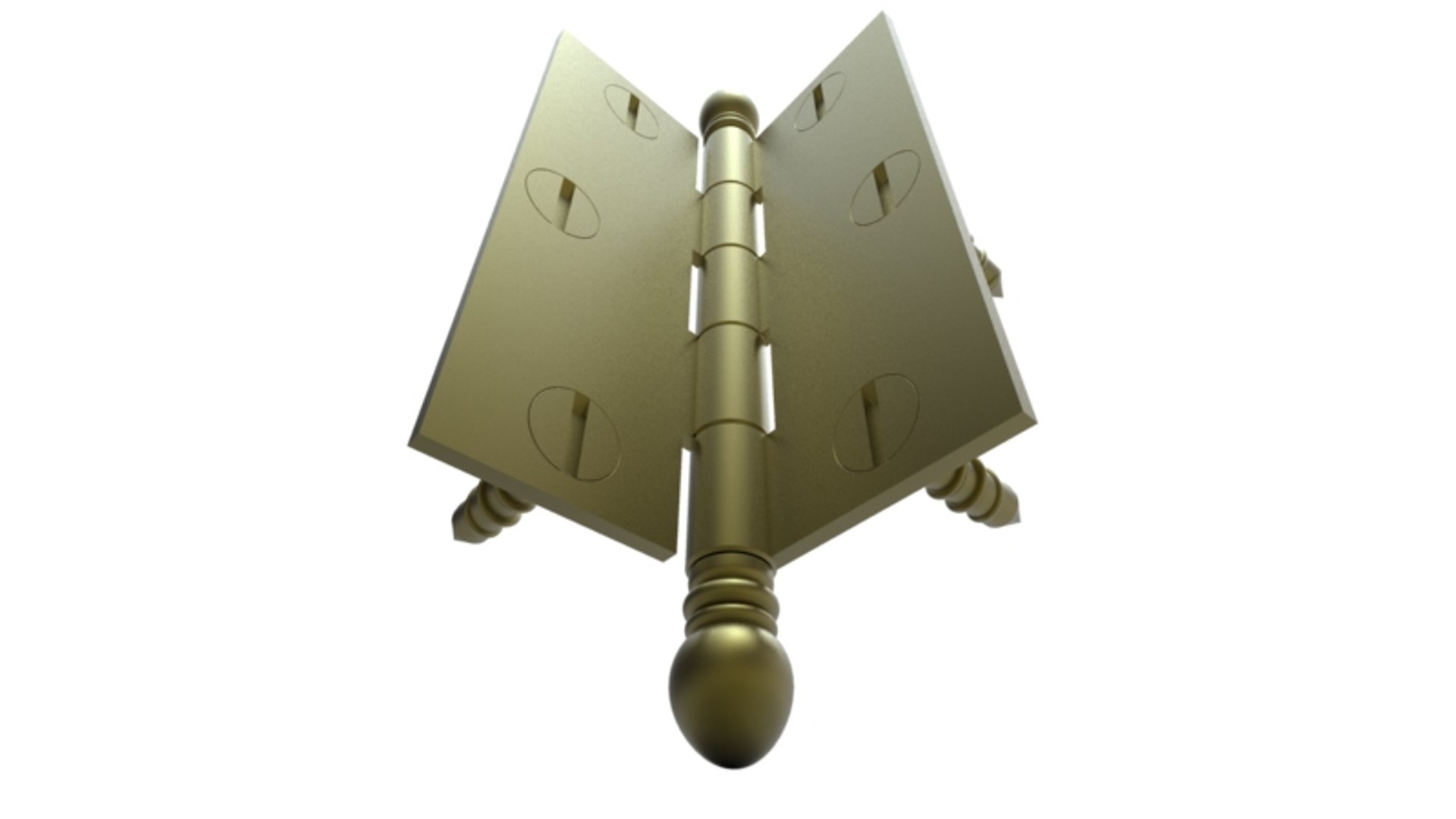 Door Hinge 3d Model