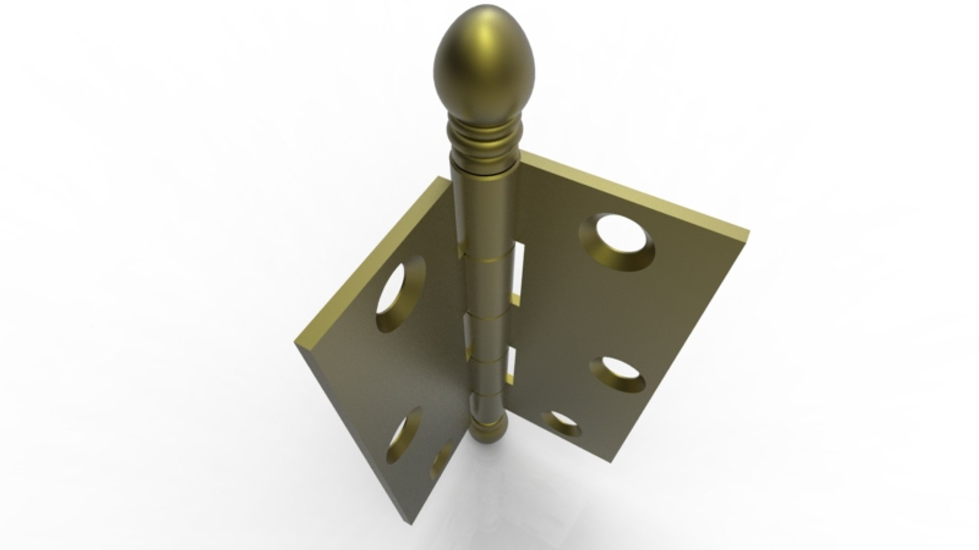 Door Hinge 3d Model
