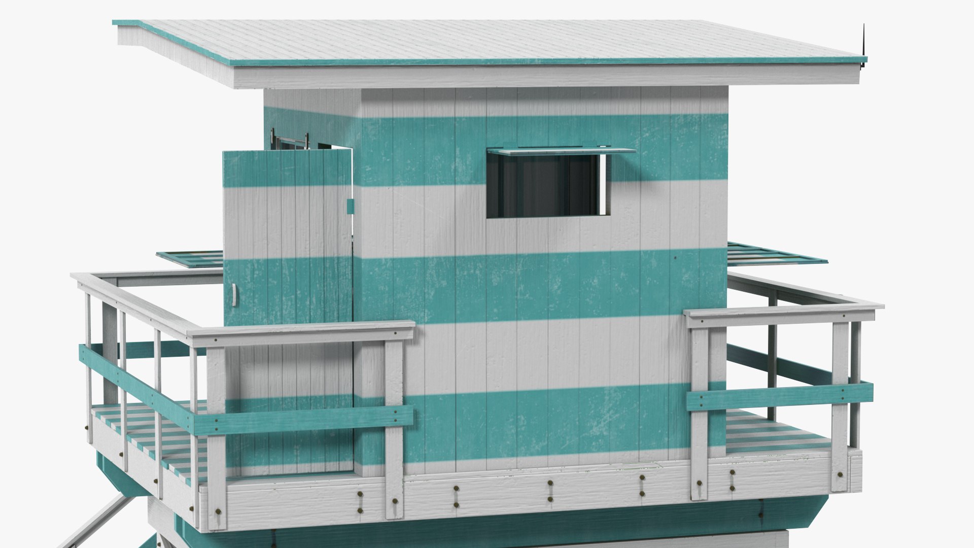 3D Lifeguard Tower - TurboSquid 1719811