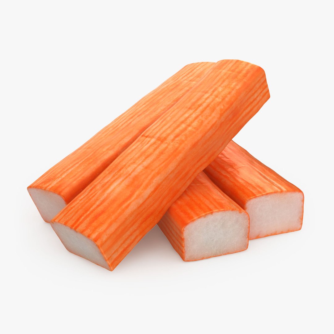 Crab Stick model - TurboSquid 2078686