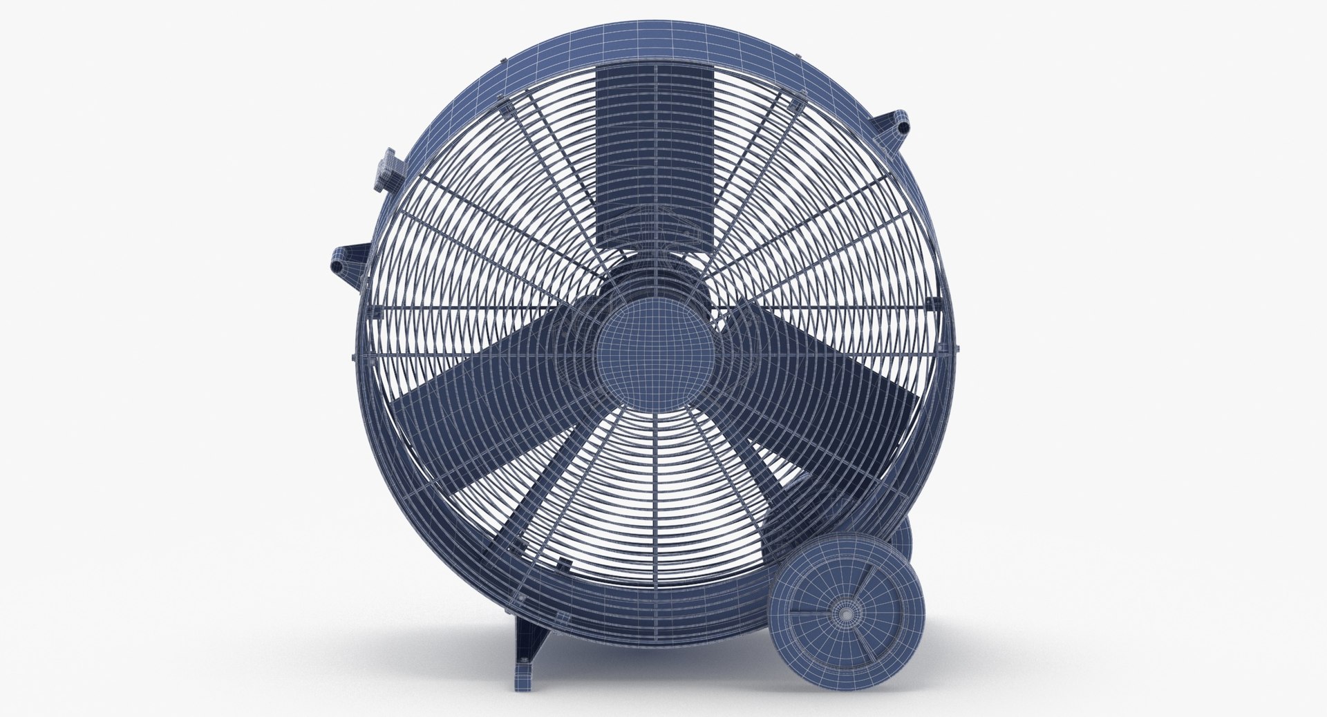 Industrial Fan Clean 3D model - TurboSquid 1882821
