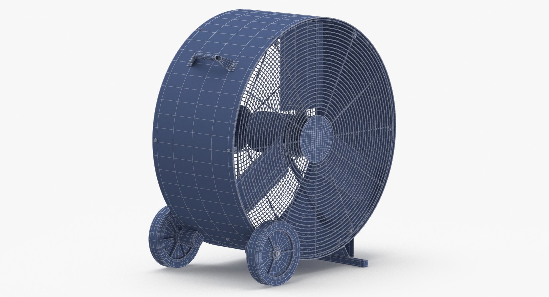 Industrial Fan Clean 3D model - TurboSquid 1882821