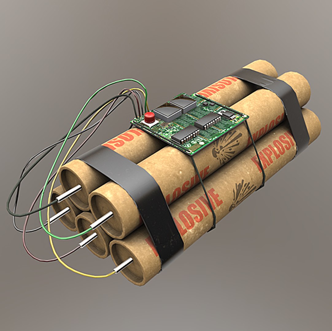 Bomb Model - TurboSquid 1166402