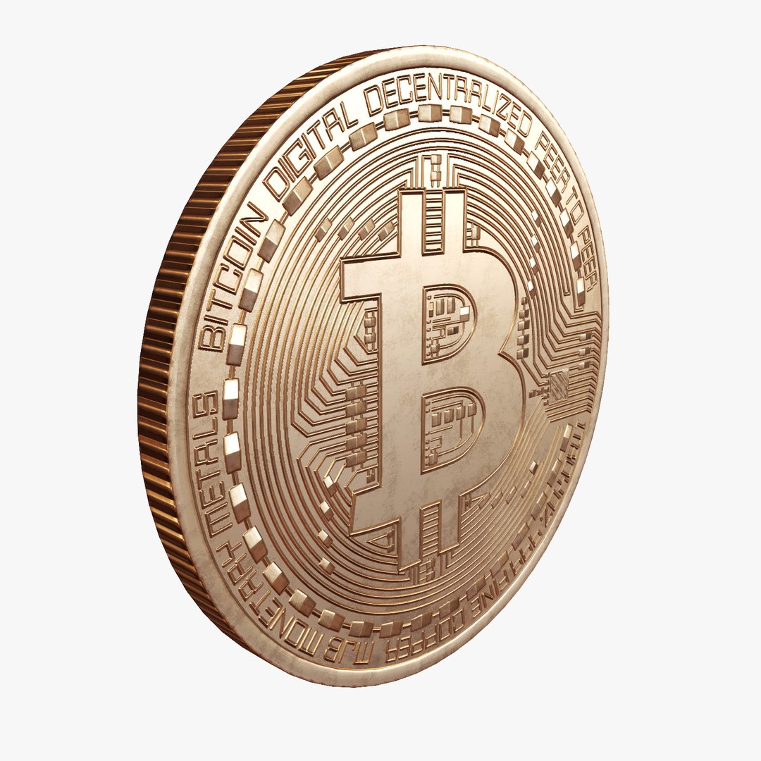 3D Bitcoin Coin - TurboSquid 1253990