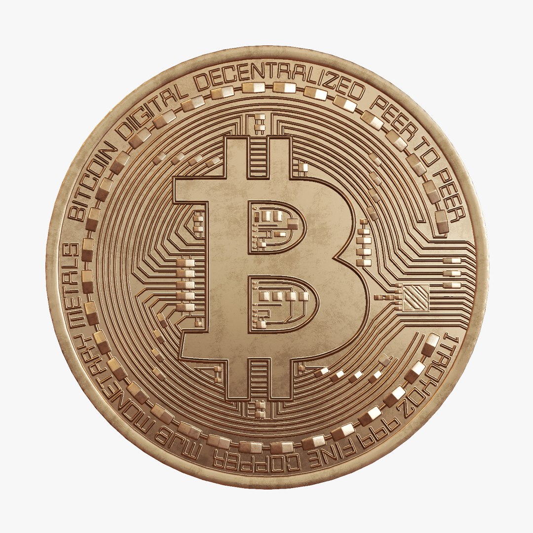 3D Bitcoin Coin - TurboSquid 1253990