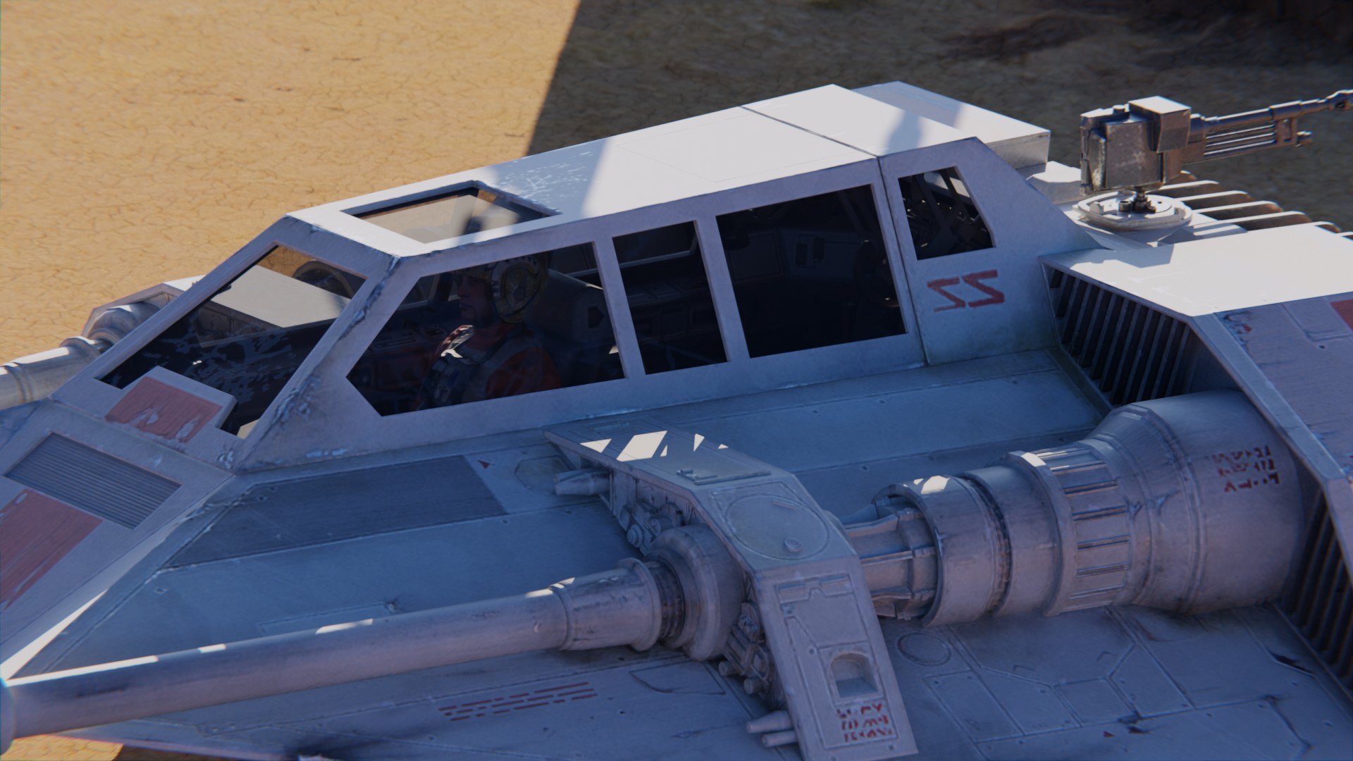 3D Star Wars Snowspeeder Model - TurboSquid 2325940