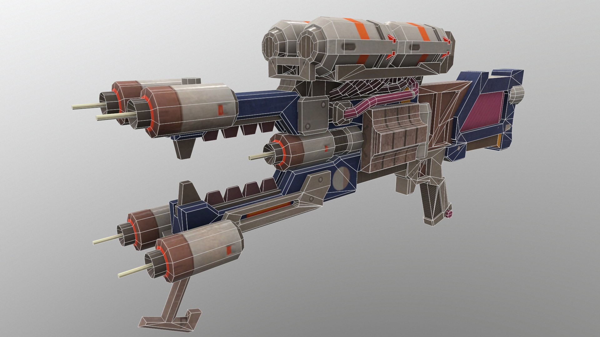 3d Model Particle Beam Level 3 Turbosquid 2198207