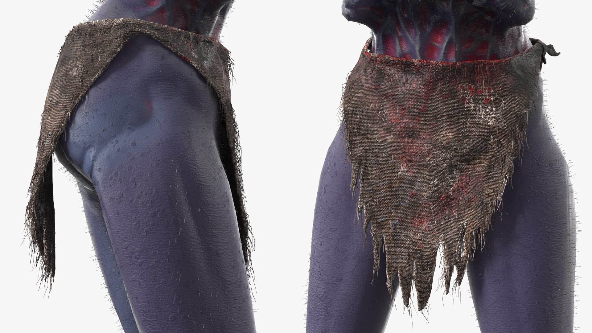 Creature t pose fur 3D model - TurboSquid 1703656