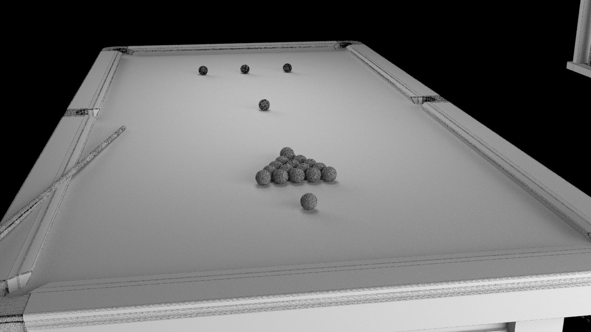 3D Snooker Table Model - TurboSquid 1840591