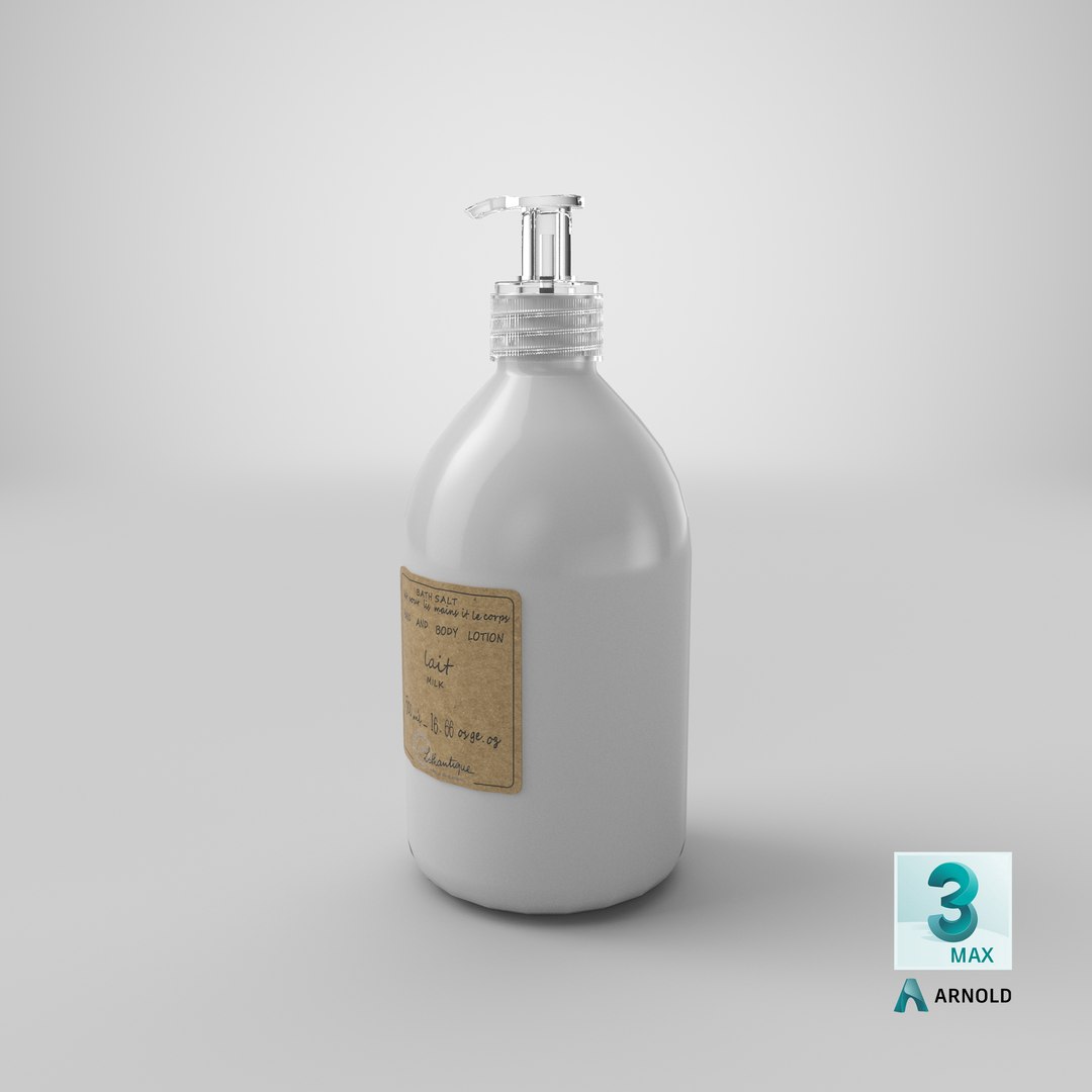 3D realistic gingers milk hand model - TurboSquid 1452269