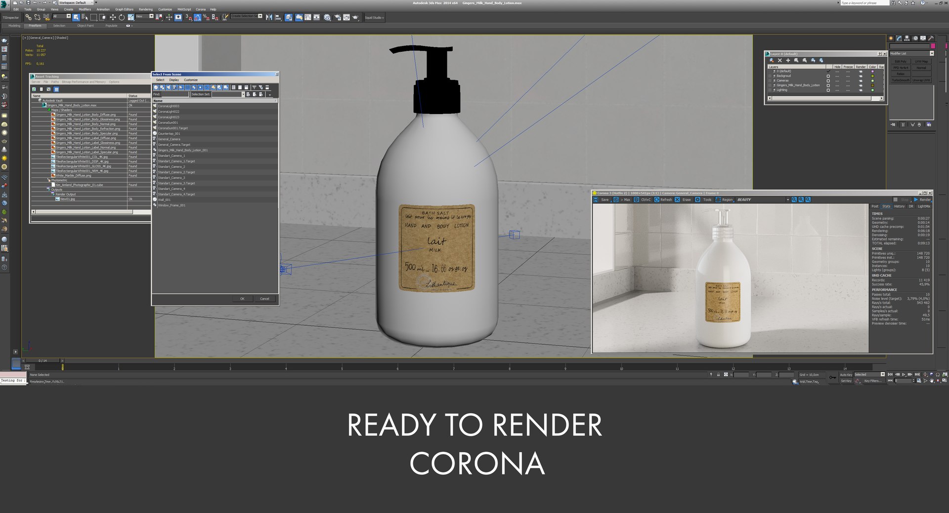 3D Realistic Gingers Milk Hand Model - TurboSquid 1452269