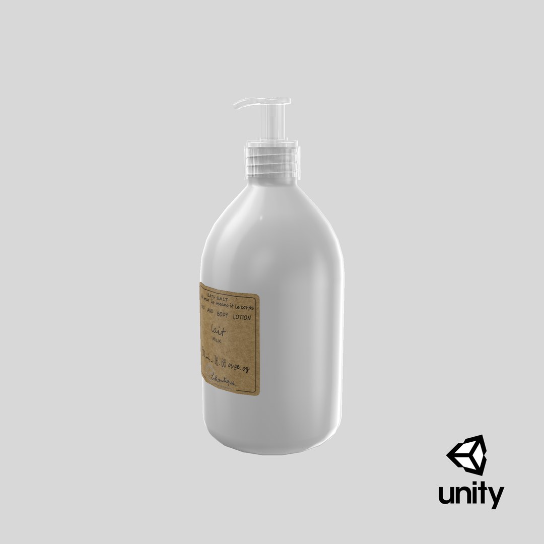 3D realistic gingers milk hand model - TurboSquid 1452269