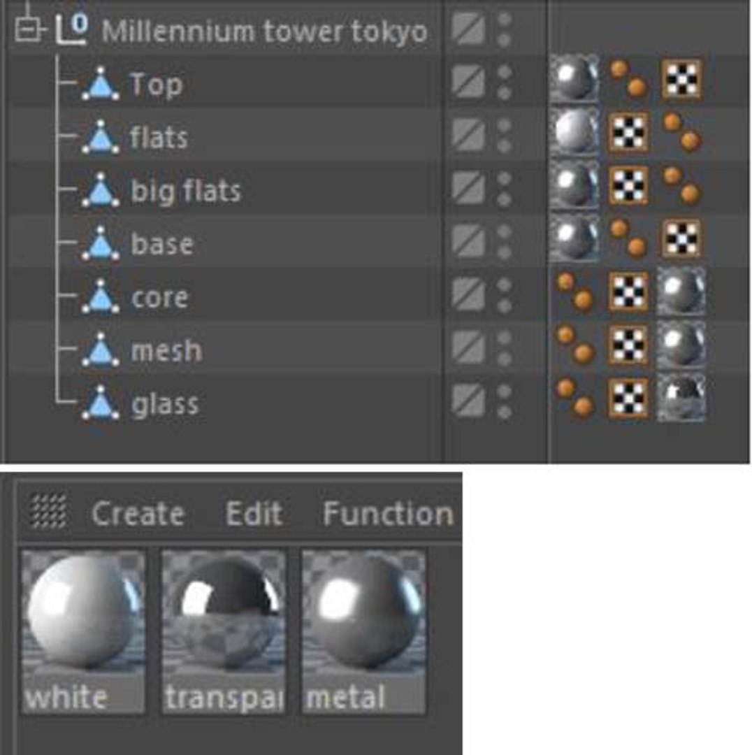 Millennium Tower Tokyo 3D - TurboSquid 1807562