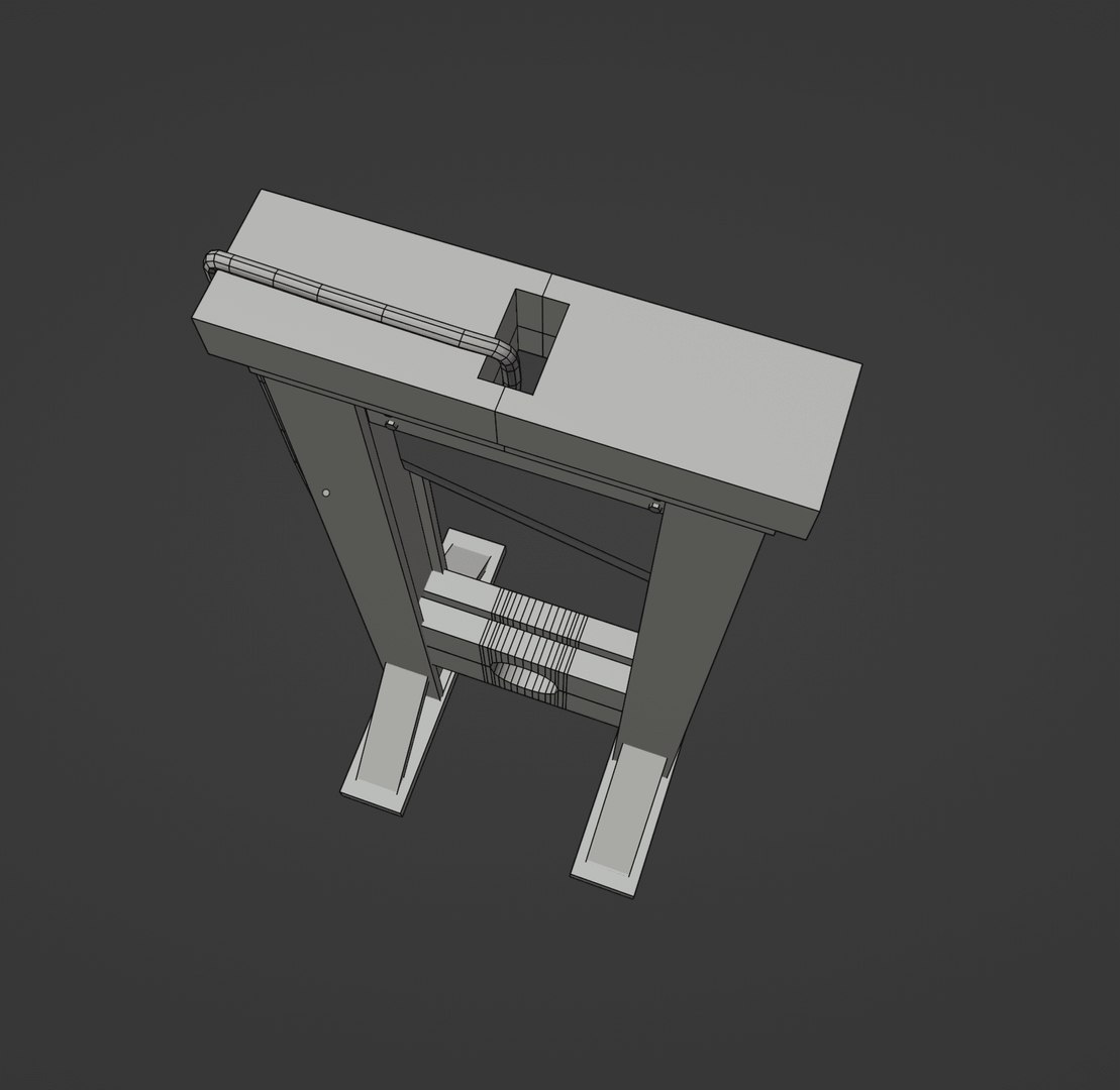 Guillotine Model - TurboSquid 2302157