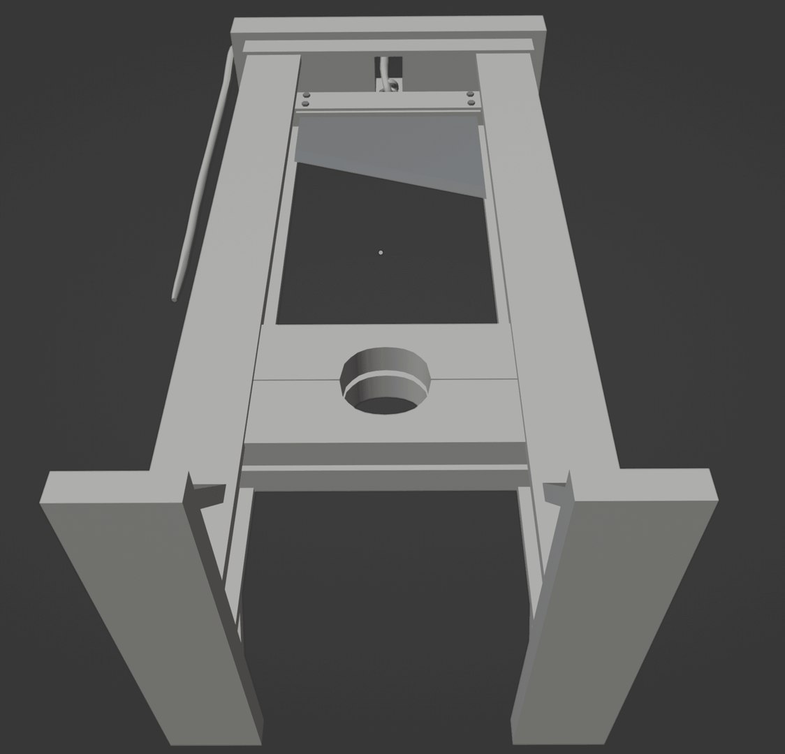 Guillotine Model - TurboSquid 2302157