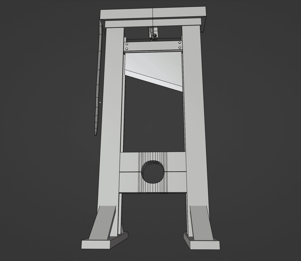 Guillotine Model - TurboSquid 2302157