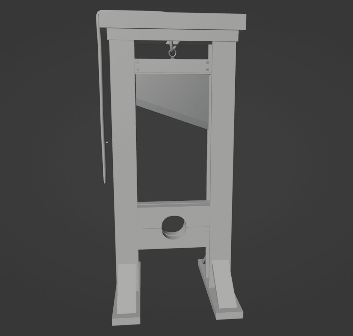Guillotine Model - TurboSquid 2302157