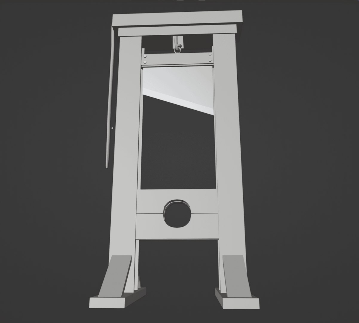 Guillotine Model - TurboSquid 2302157