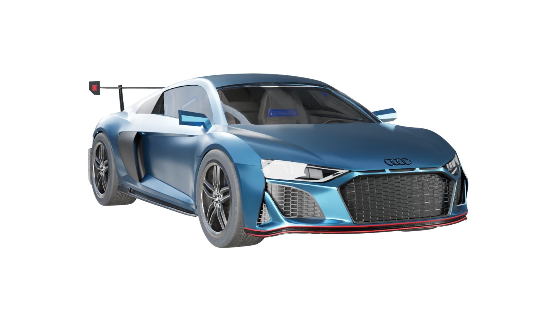 3D Audi R8 GT Model - TurboSquid 2103544